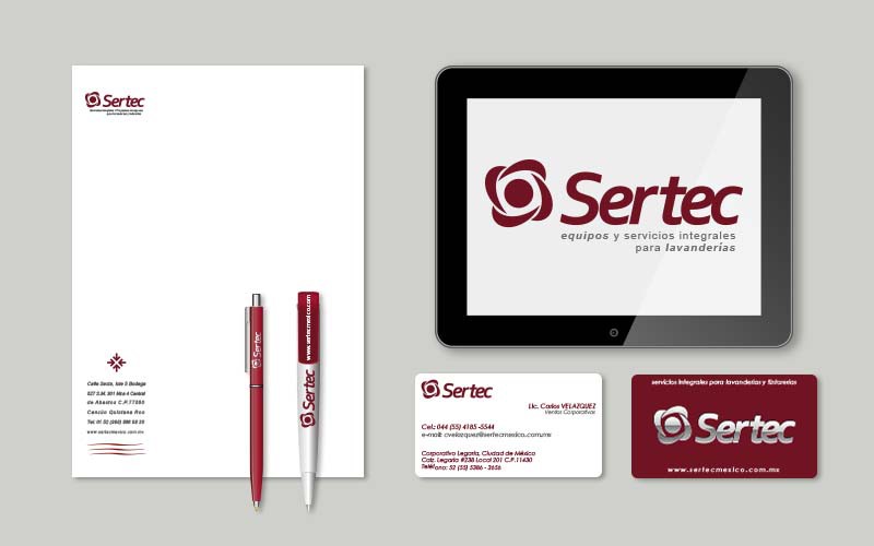 Imagen Corporativa | Sertec | Logotipo | Diseño de Logotipo | Diseño de ...